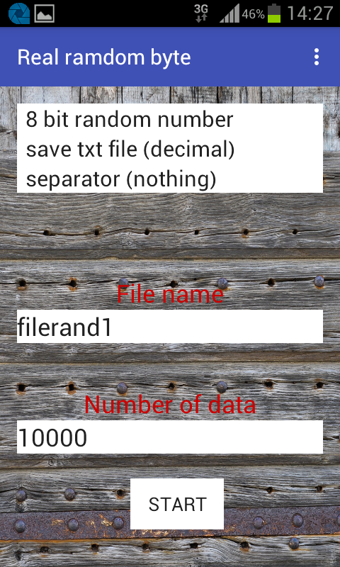 My Electronics Projects Real Random Byte