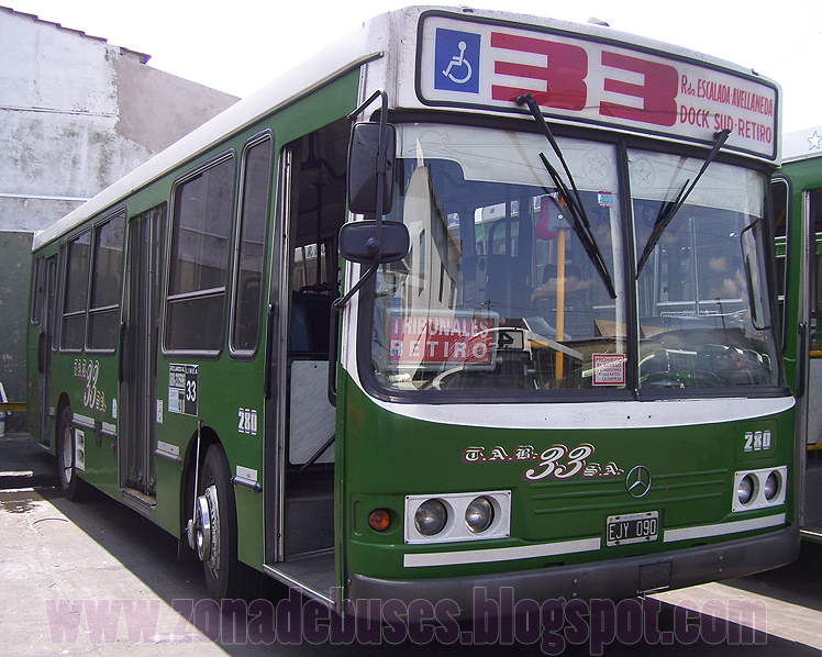 Colectibus - Zona de Buses: LINEA 33