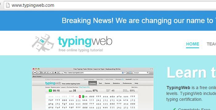 Top 10 List.: 10 Best Websites To Learn Touch Typing Free Online..