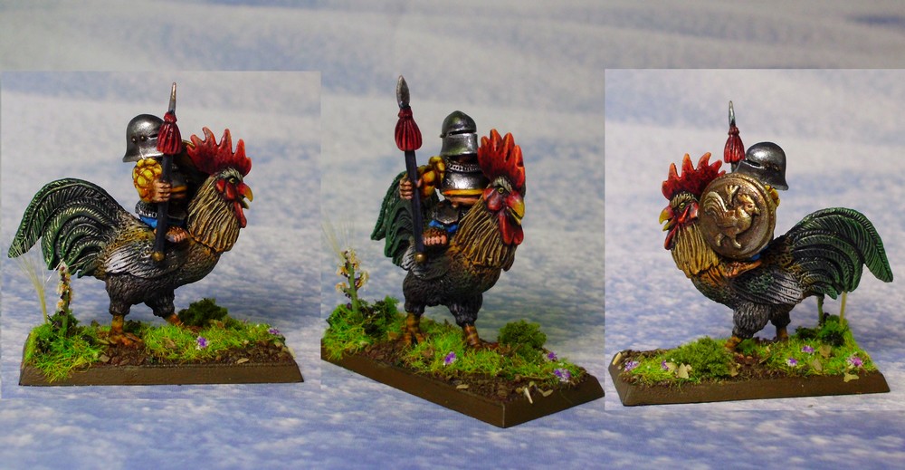 WK's Miniature Imperium: Halfling Light Cavalry - The Mounts