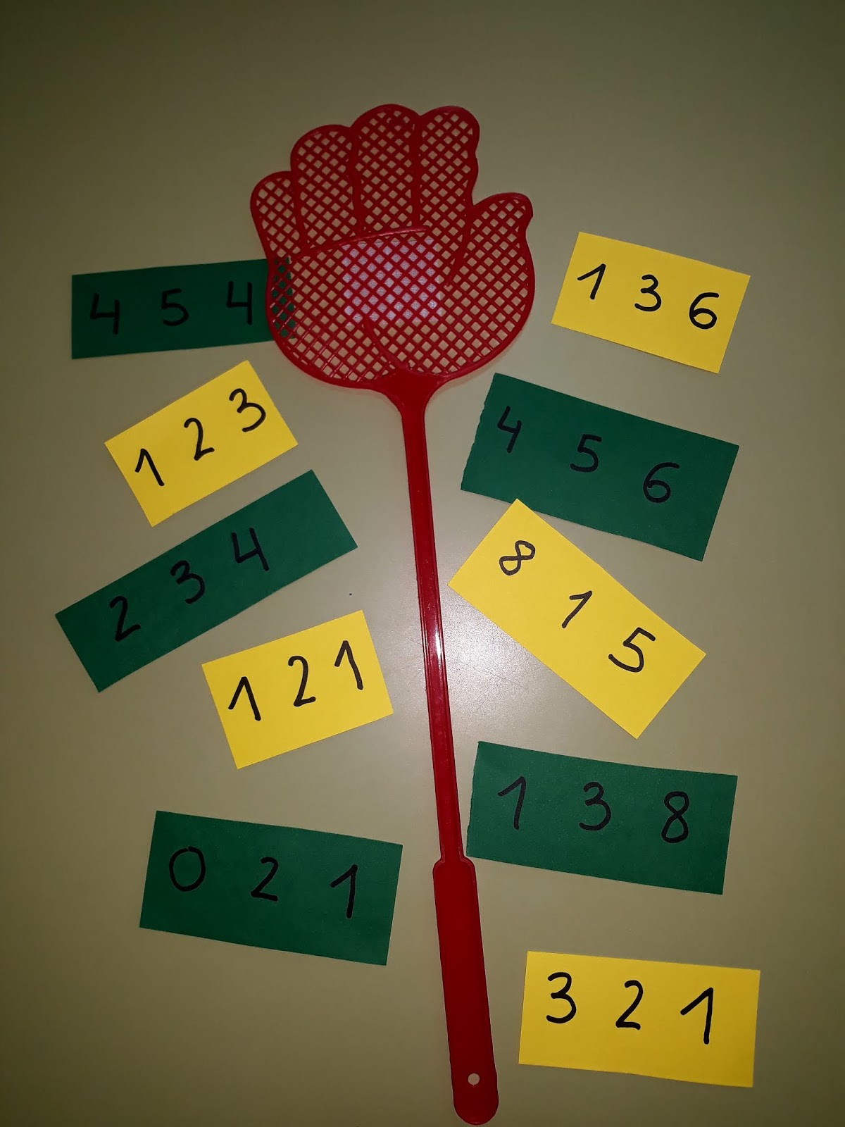 CON MANDIS Y A LO LOCO: OTRO JUEGO PARA TRABAJAR LOS NÚMEROS