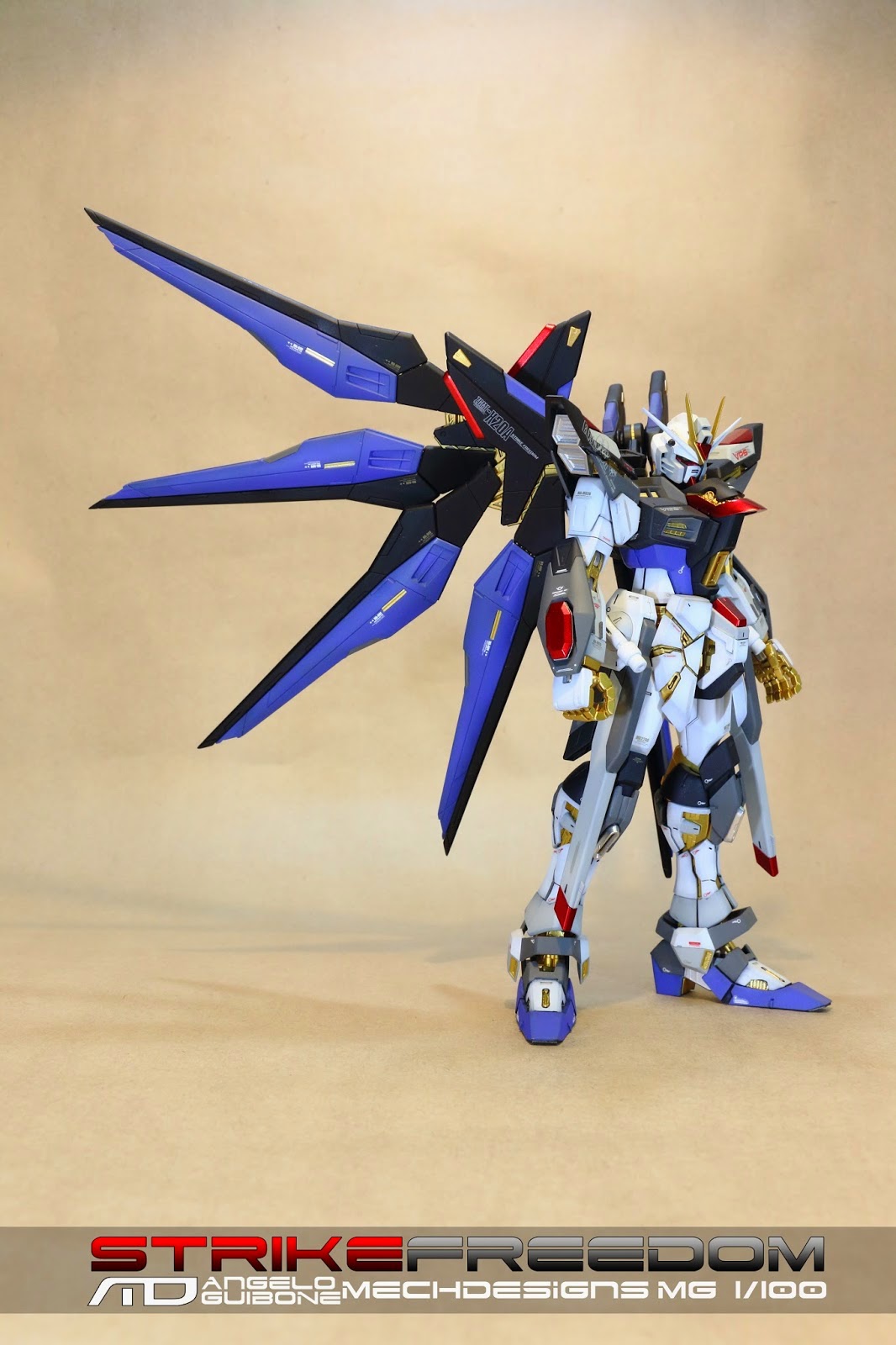 GUNDAM GUY: MG 1/100 Strike Freedom Gundam - Customized Build by ...