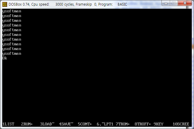 sentimental programmer: DOS GW-BASIC