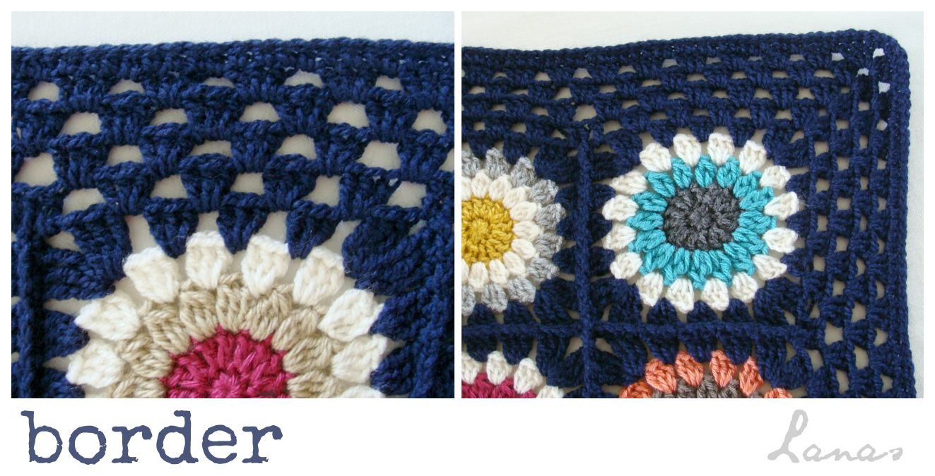 Lanas de Ana: Blue Canvas Blanket