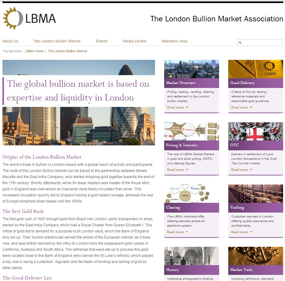 Authorized Dealer Public Gold Asia: London Bullion Market Association ...