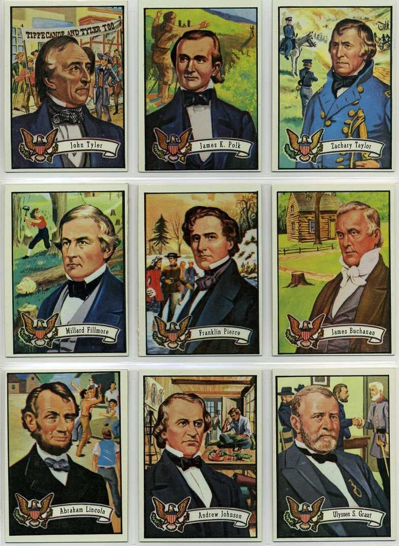Dodgers Blue Heaven: Collection: 1972 Topps US Presidents Card Set