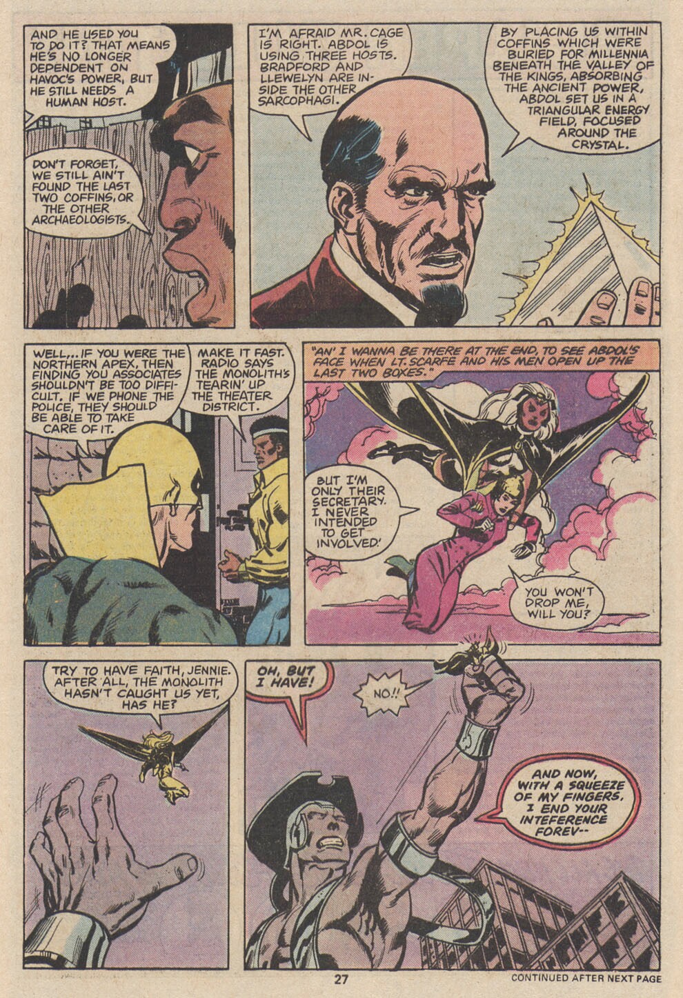 漫威人物檔案：生命碑 (Living Monolith) ~ 美漫X閒聊