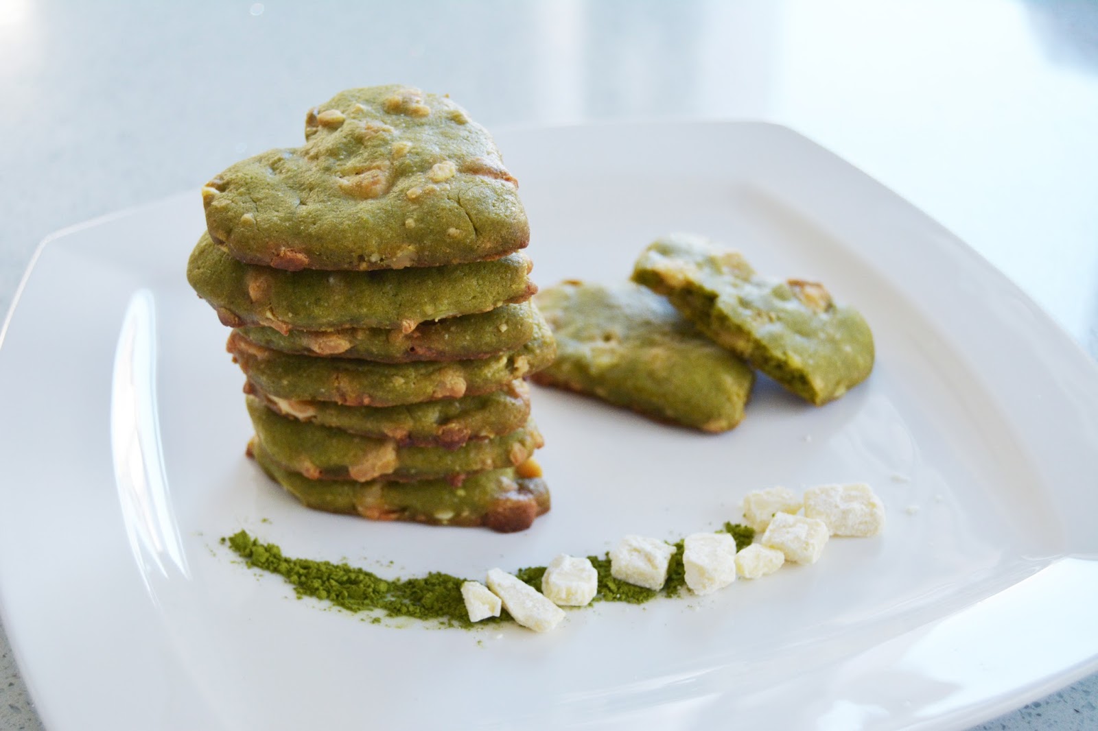Impress your hunny(ies) with homemade Green Grass Cookies ~ Darn Honest ...