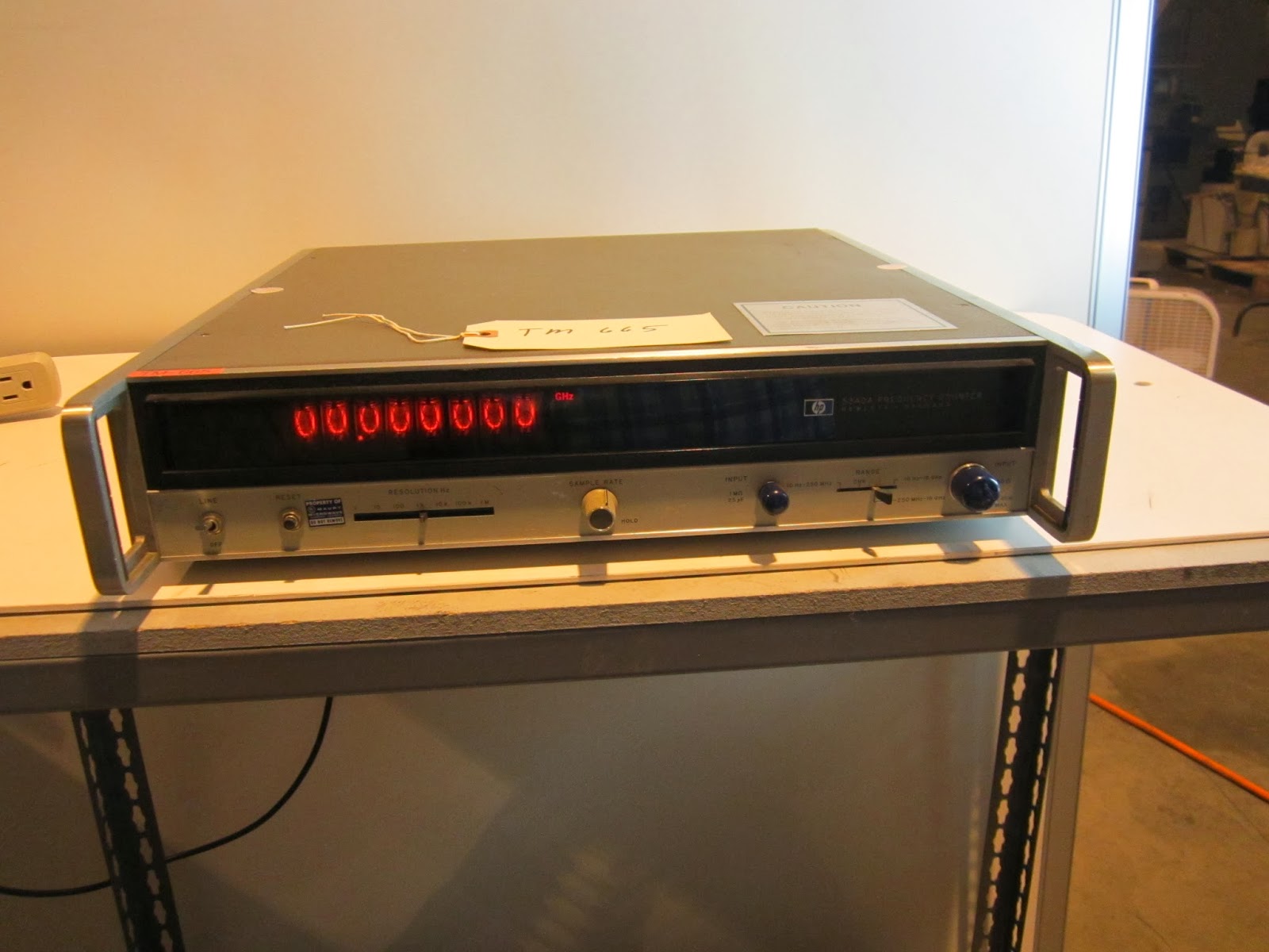HP 5340A Frequency Counter 10Hz-18GHz (TM665) - Panatron Inc.