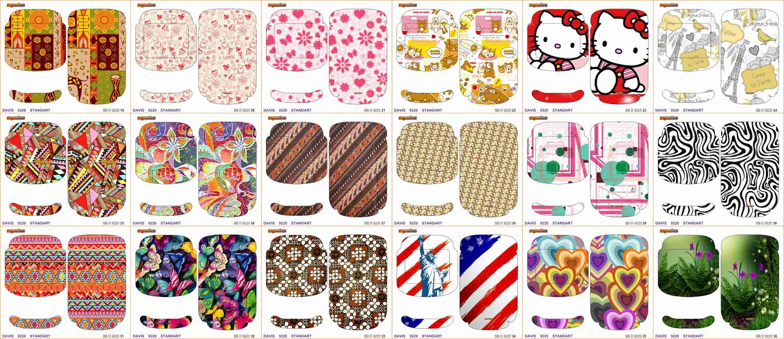 Katalok BlackBerry Davis 9220 ~ Aneka Skin