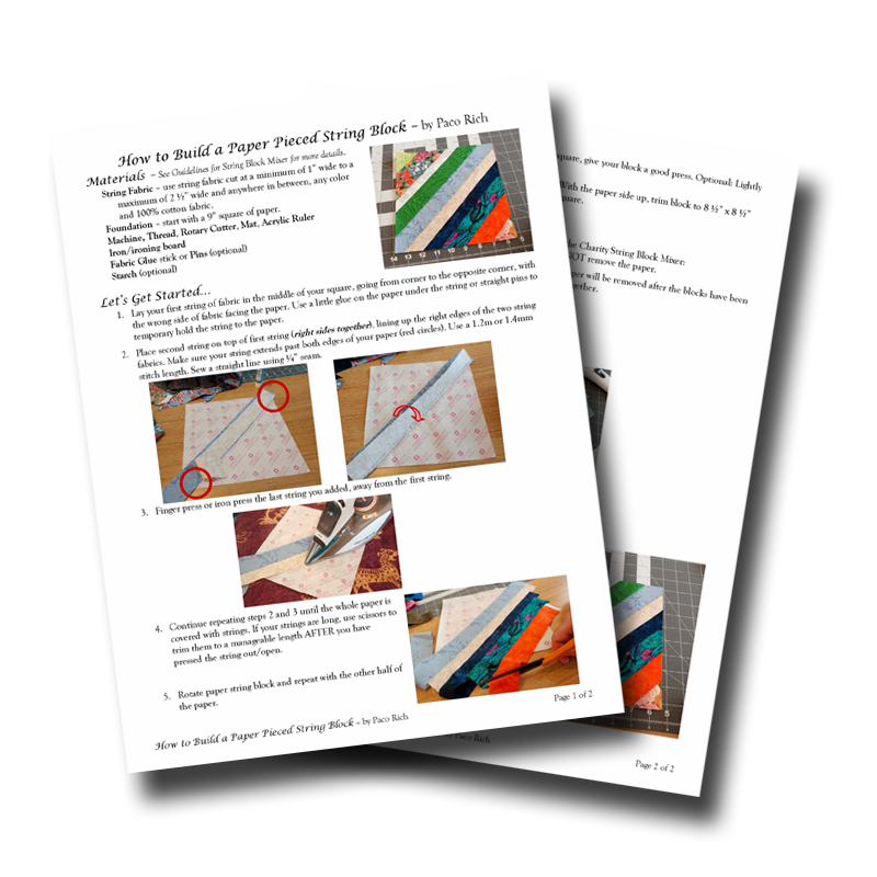 PJ's Crafty Creations: String Blocks AND More!