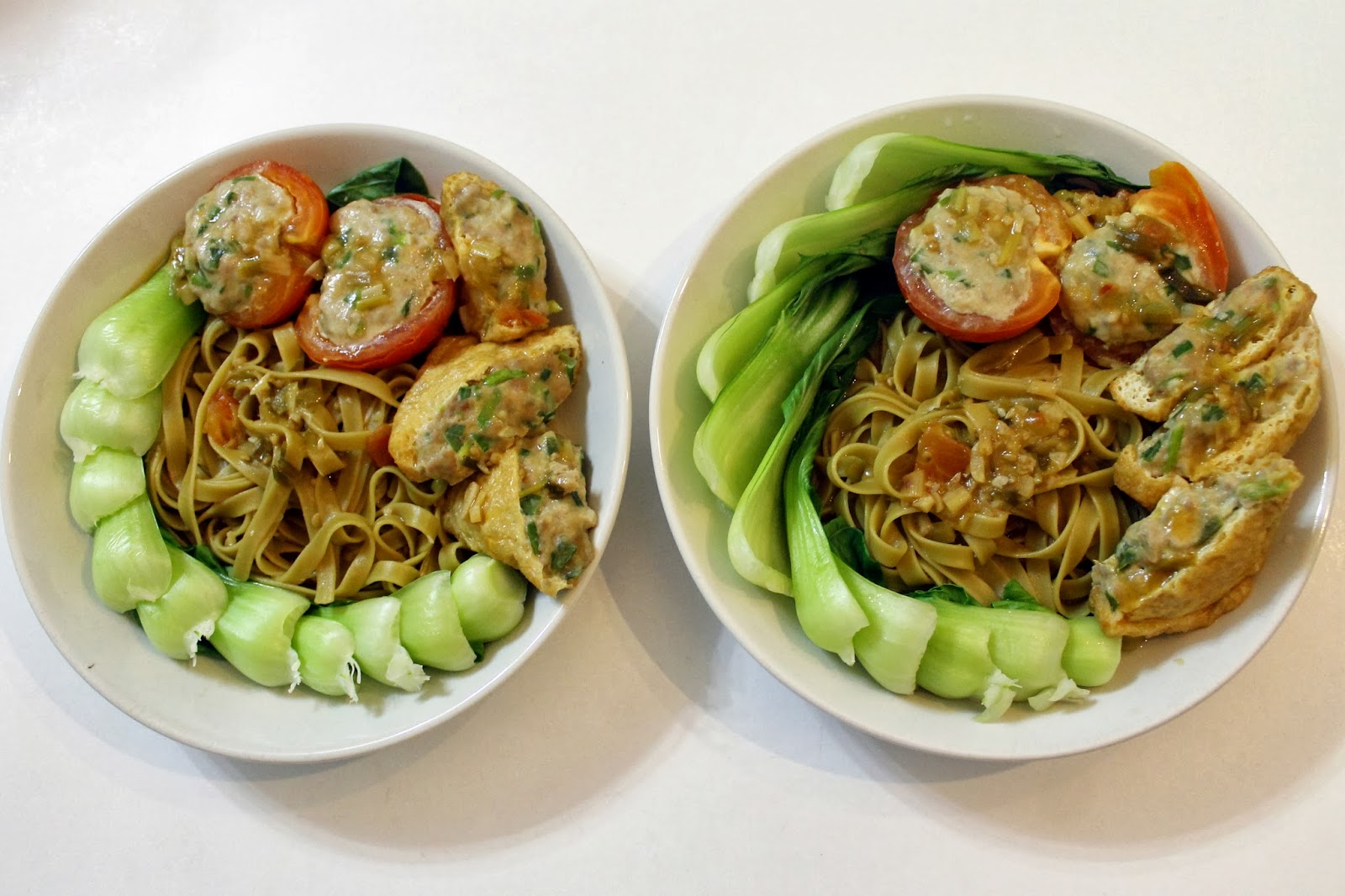 OL Homecook Diary: 新鲜酿豆腐 Yong Tao Fu