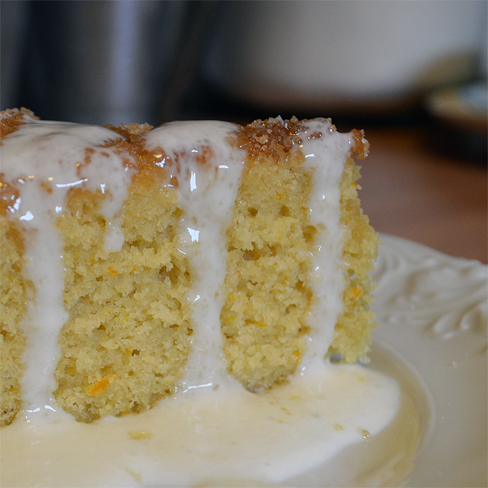 Orange Semolina Cake with Demerara Sugar Crust | Nancy Whittington ...