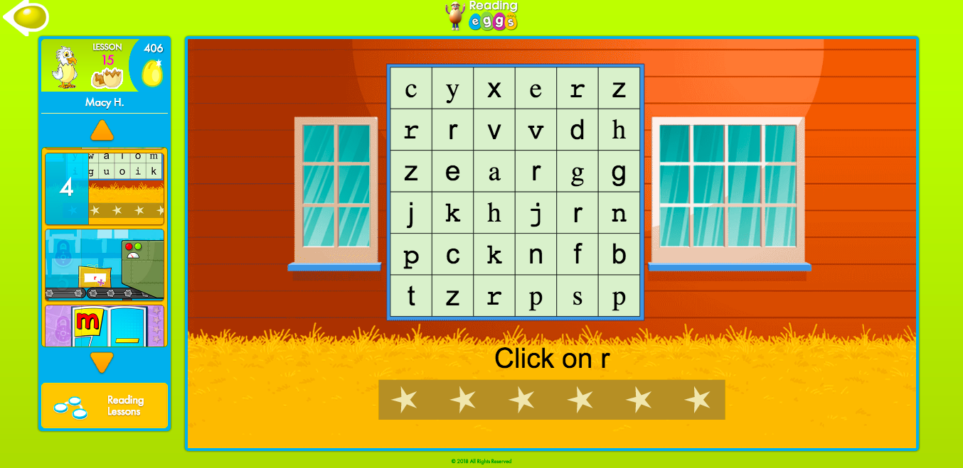 Helping your child learn to read with Reading Eggs - Teacher Types