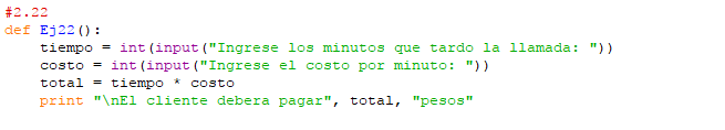 Programas en Python.