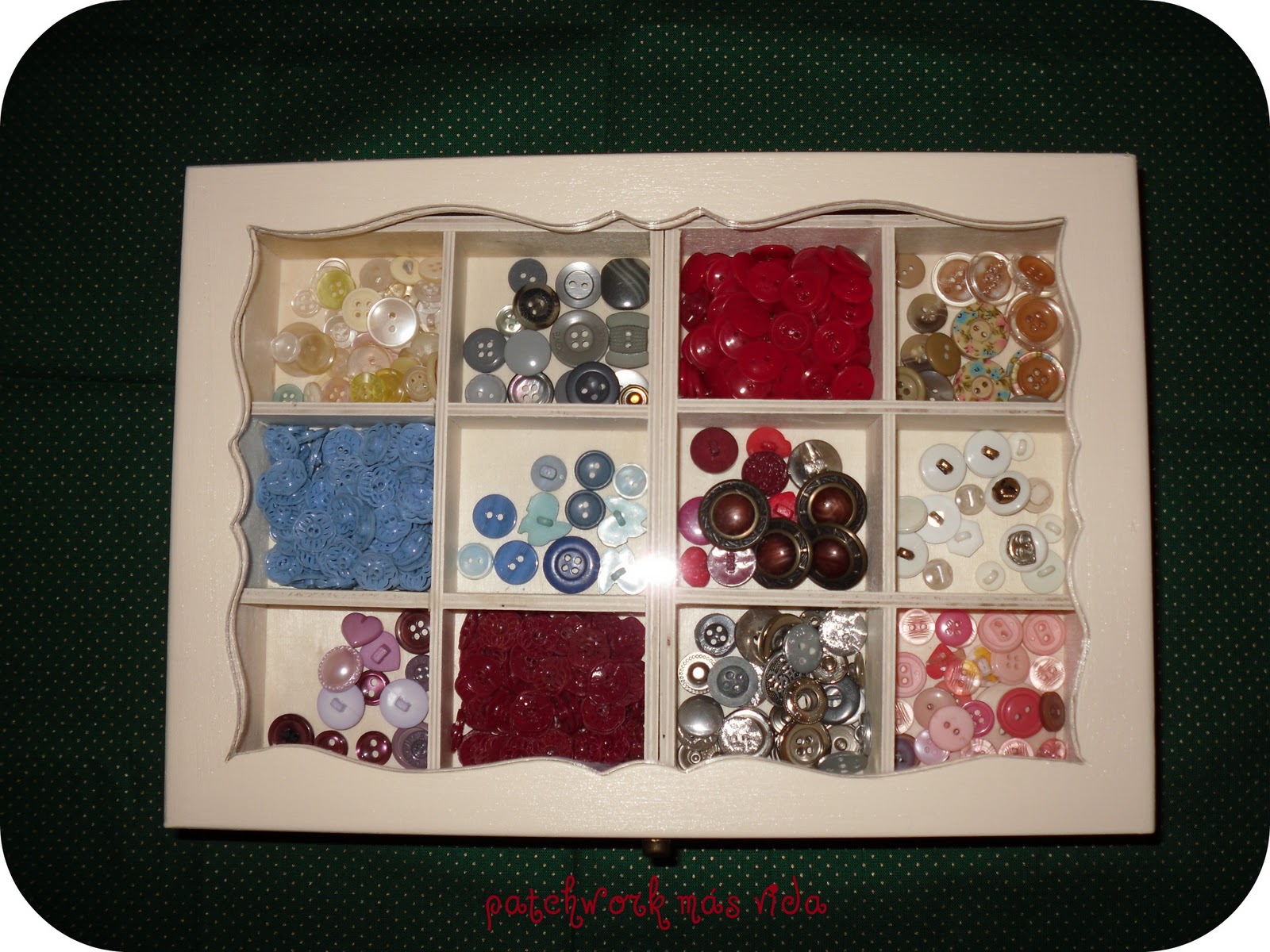 patchworkmasvida: Caja para guardar botones