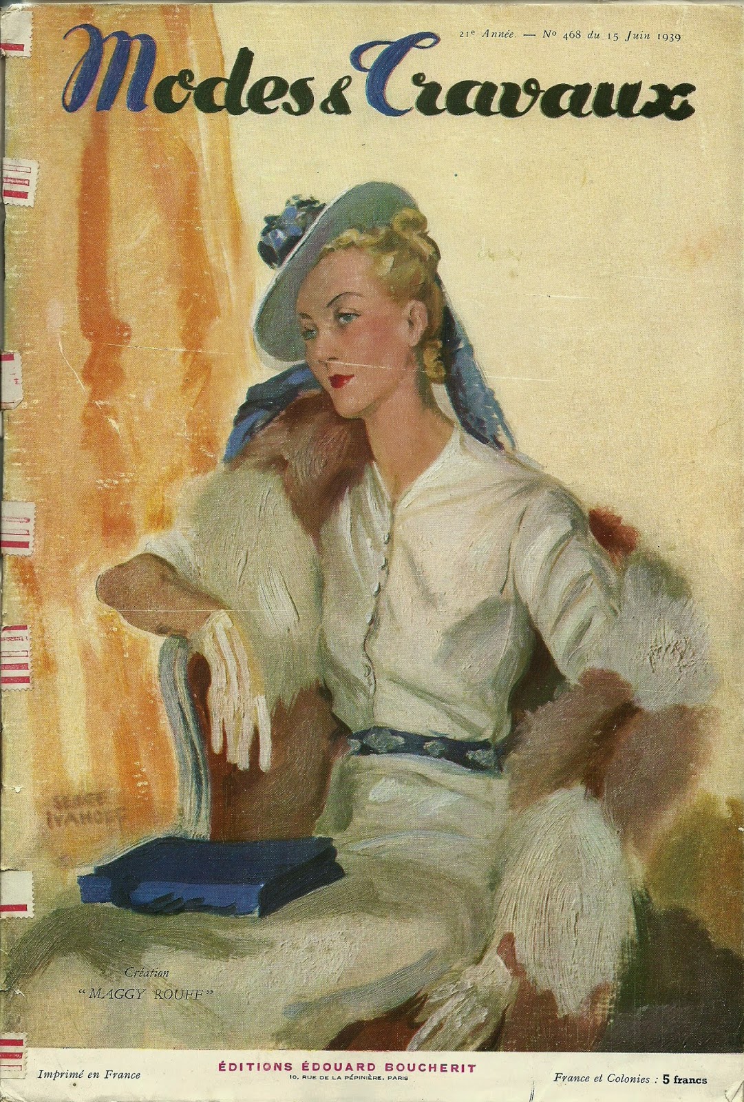 Des modes & ...: Quand les magazines de mode percutent l'Histoire... (1)