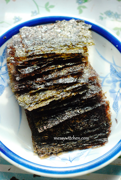 [Korean Recipes] Gim Gui - Roasted Seaweed - All Asian Recipes For You