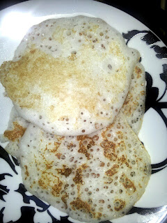 Tested, Tasted and Loved: Appam - Lace Hoppers made with Rice and Wheat