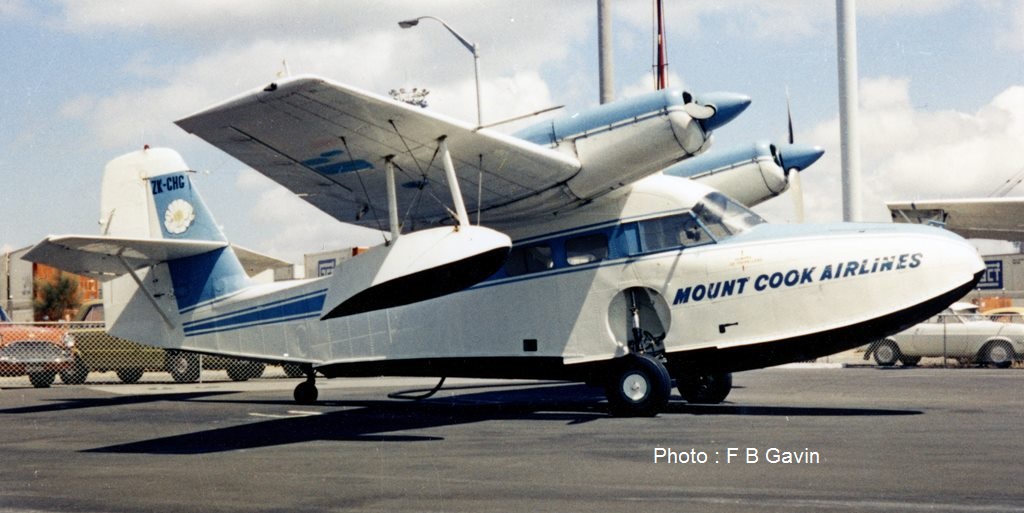 3rd Level New Zealand: Mount Cook Airlines’ Amphibian Service - Flying ...