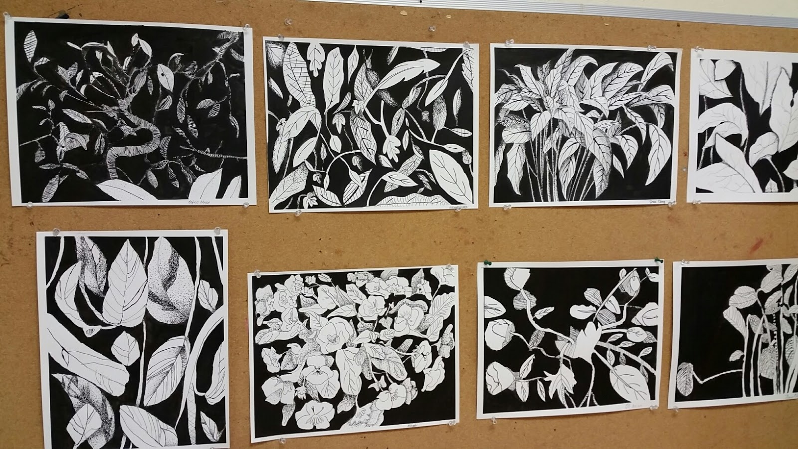 Negative Space Drawing Still Life