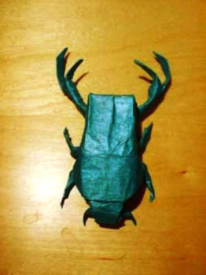 origami paper insect 239 3D ~ origami instructions art and craft ideas