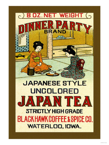 The Tea Horse Caravan: USA Vintage Tea Posters and Brands