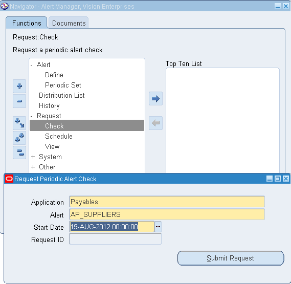 Oracle EBS Technical: Oracle Alerts in R12