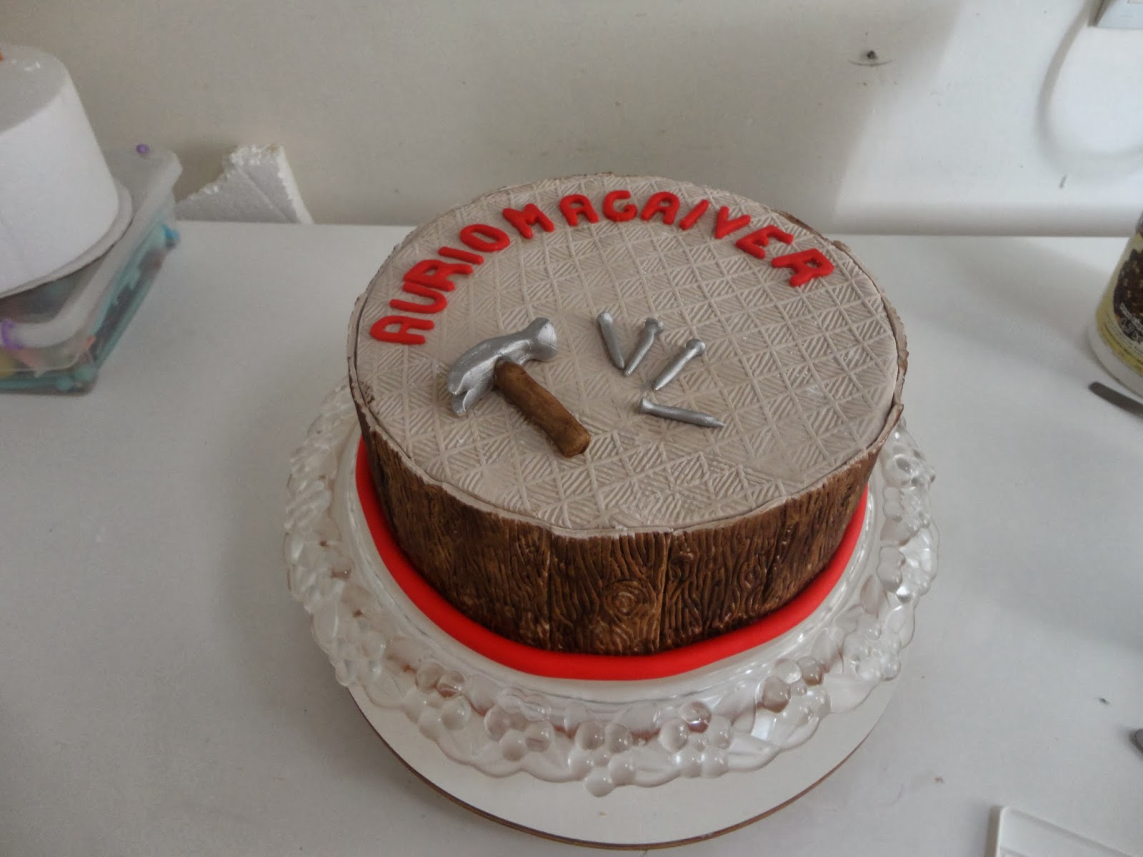 DELICIART-Bolos Decorados: Bolo Ferramentas