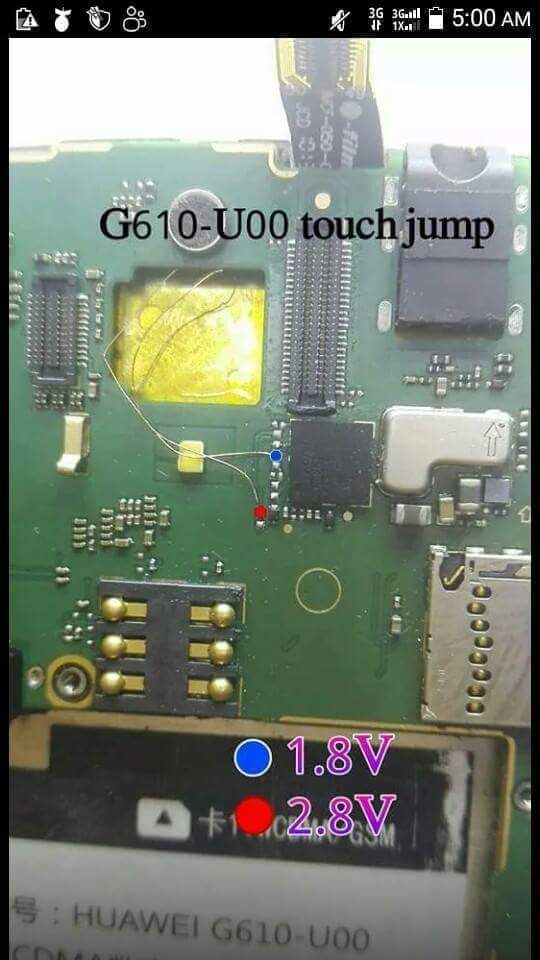 Huawei G610-U00 အတြက္ Touch way ~ Today's Mobile Training & Service Center