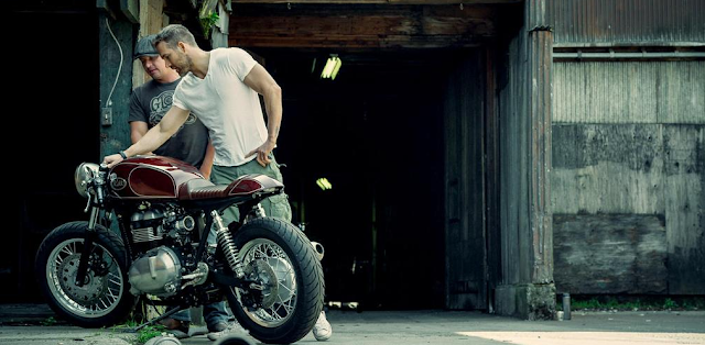Ryan Reynolds Cafe Racer - RocketGarage - Cafe Racer Magazine