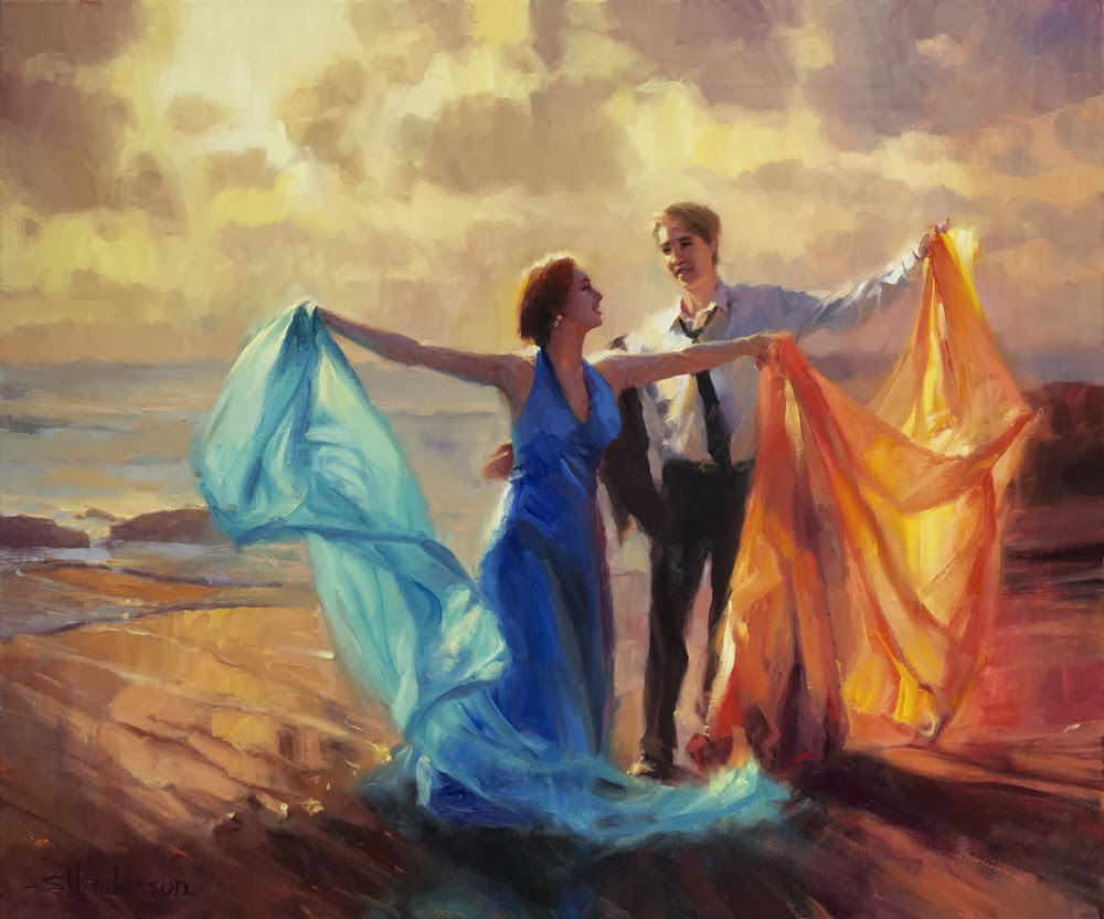 Mindblowing Colorful Figurative Paintings by Steve Henderson~Realism