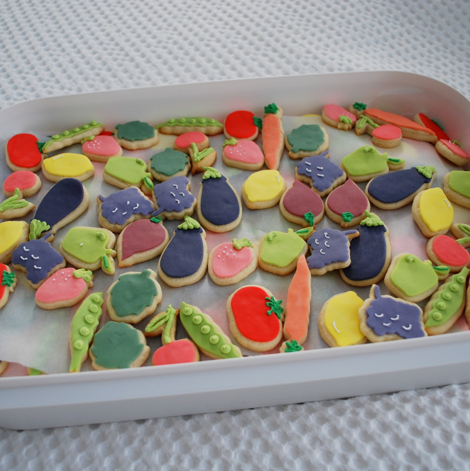 fruits and veggies cookies – third story(ies)