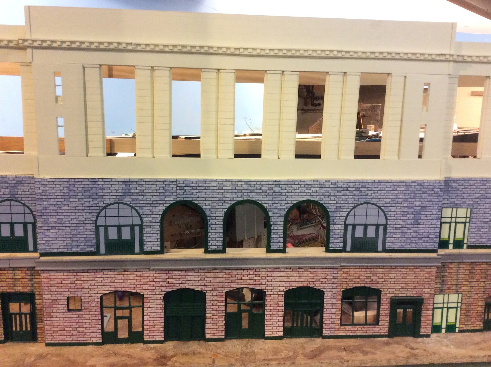 Jay's O Scale Layout: Penn Station. Work continues on my O Scale 80% ...