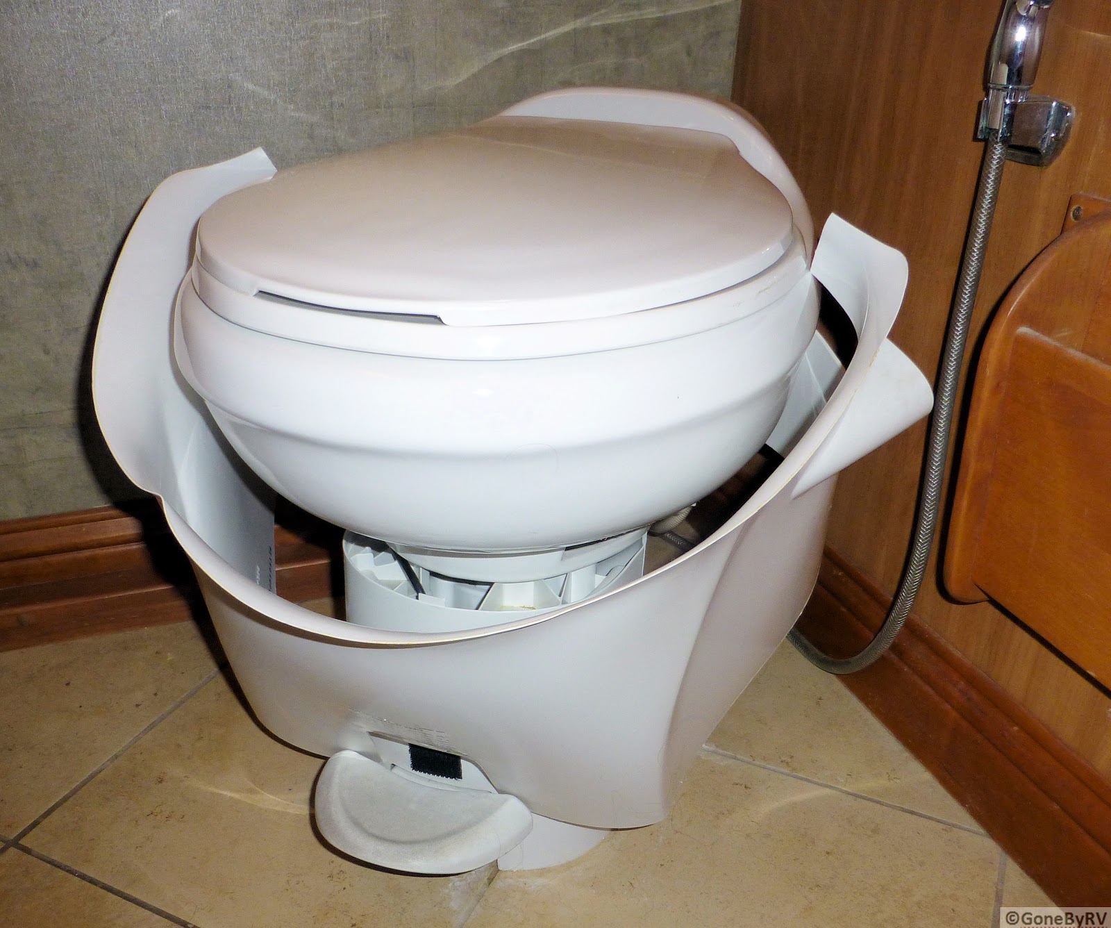 GoneByRV: Thetford Waste Ball Seal Repair