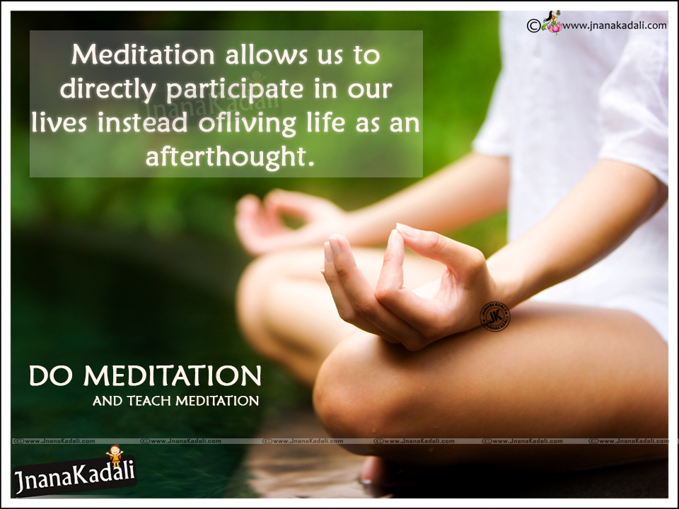Meditation Importance and its Greatness in English-Do Meditation Quotes ...