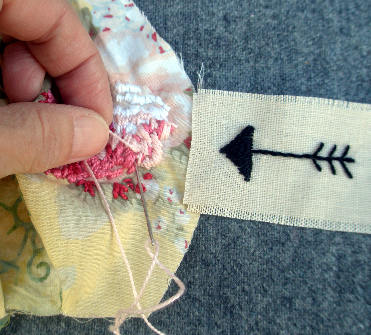 Sew Old Sew New: The satin stitch and satin shading stitch