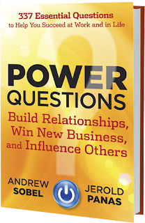 you reed book: Power Questions by Andrew Sobel & Jerold Panas