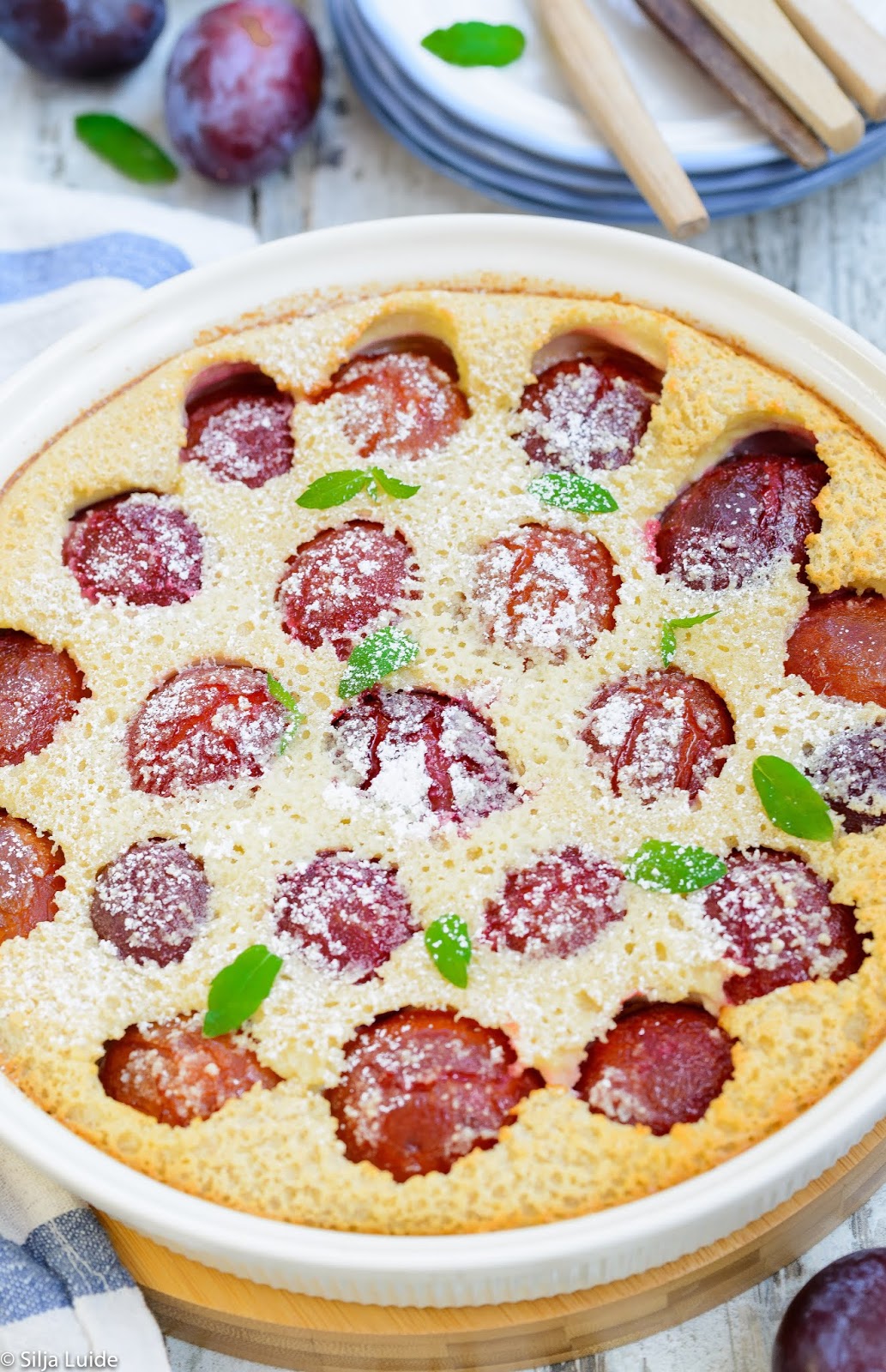 Silja, Food & Paris: Ploomi-clafoutis