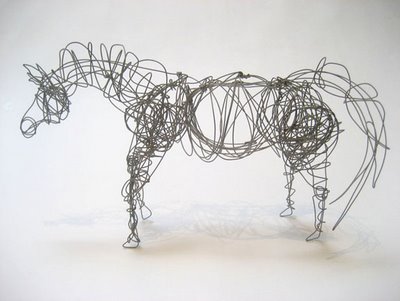 holly (like "hollywood"): Linear sculptures!
