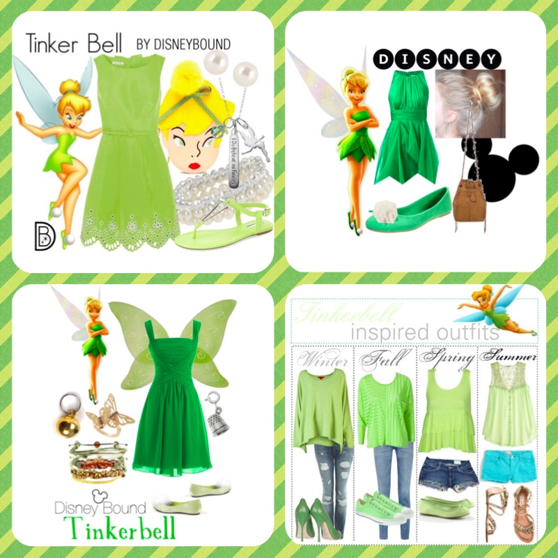 Decoding Disney: Disney-Bounding -- Tinkerbell