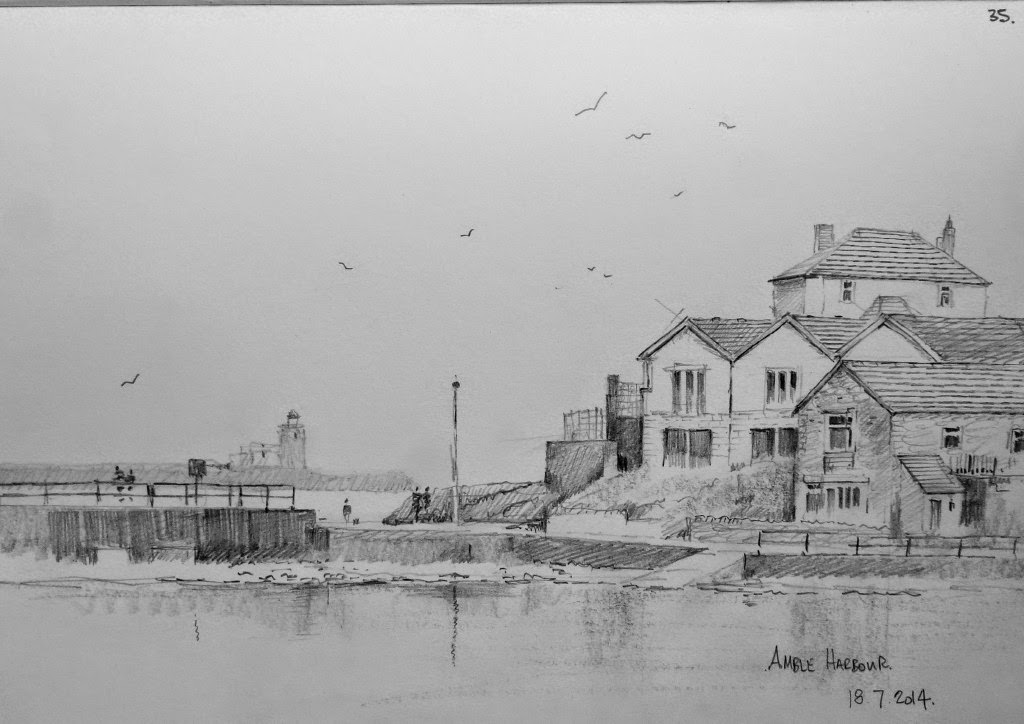 Malcolm Coils: Pencil Sketches