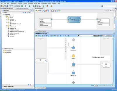 Learning SOA: List files in File Adapter SOA Suite 11g