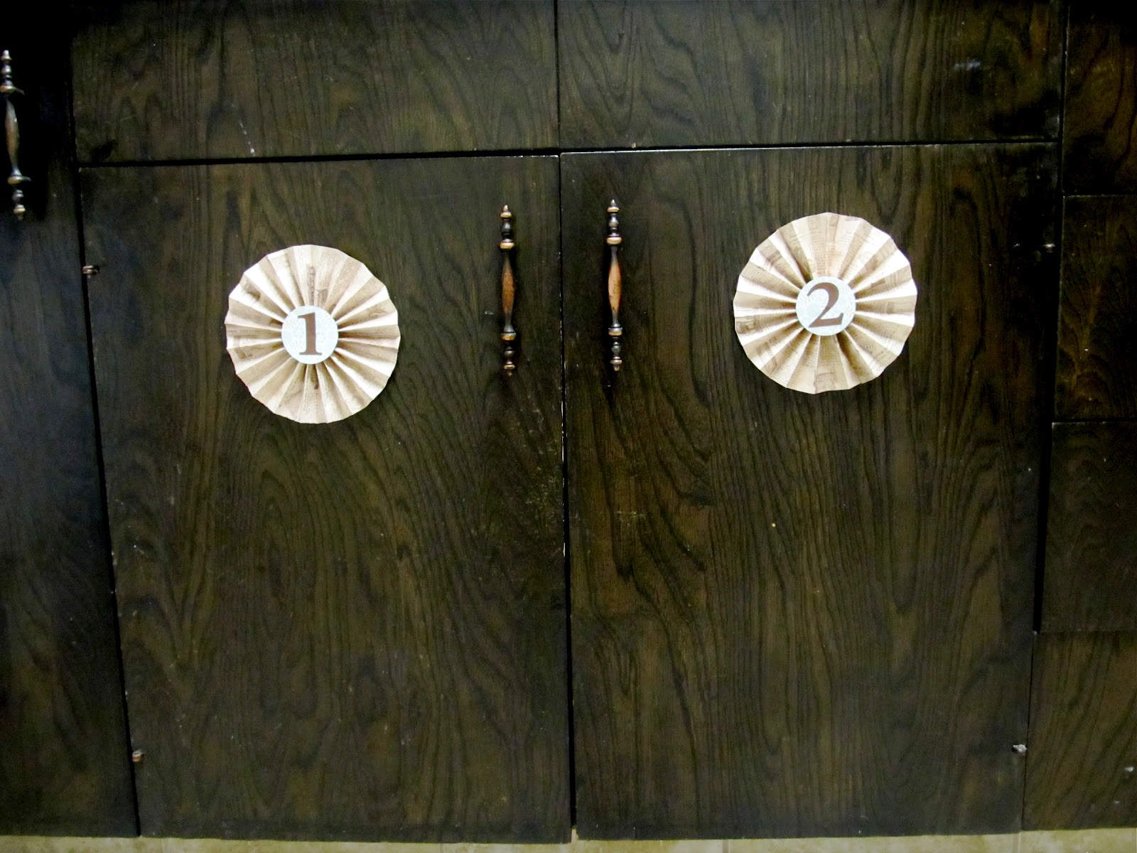 Room 125: Cabinet numbers