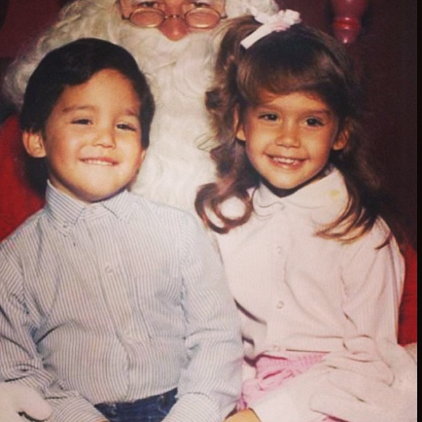 Hollywood Actress Jessica Alba Childhood Photos