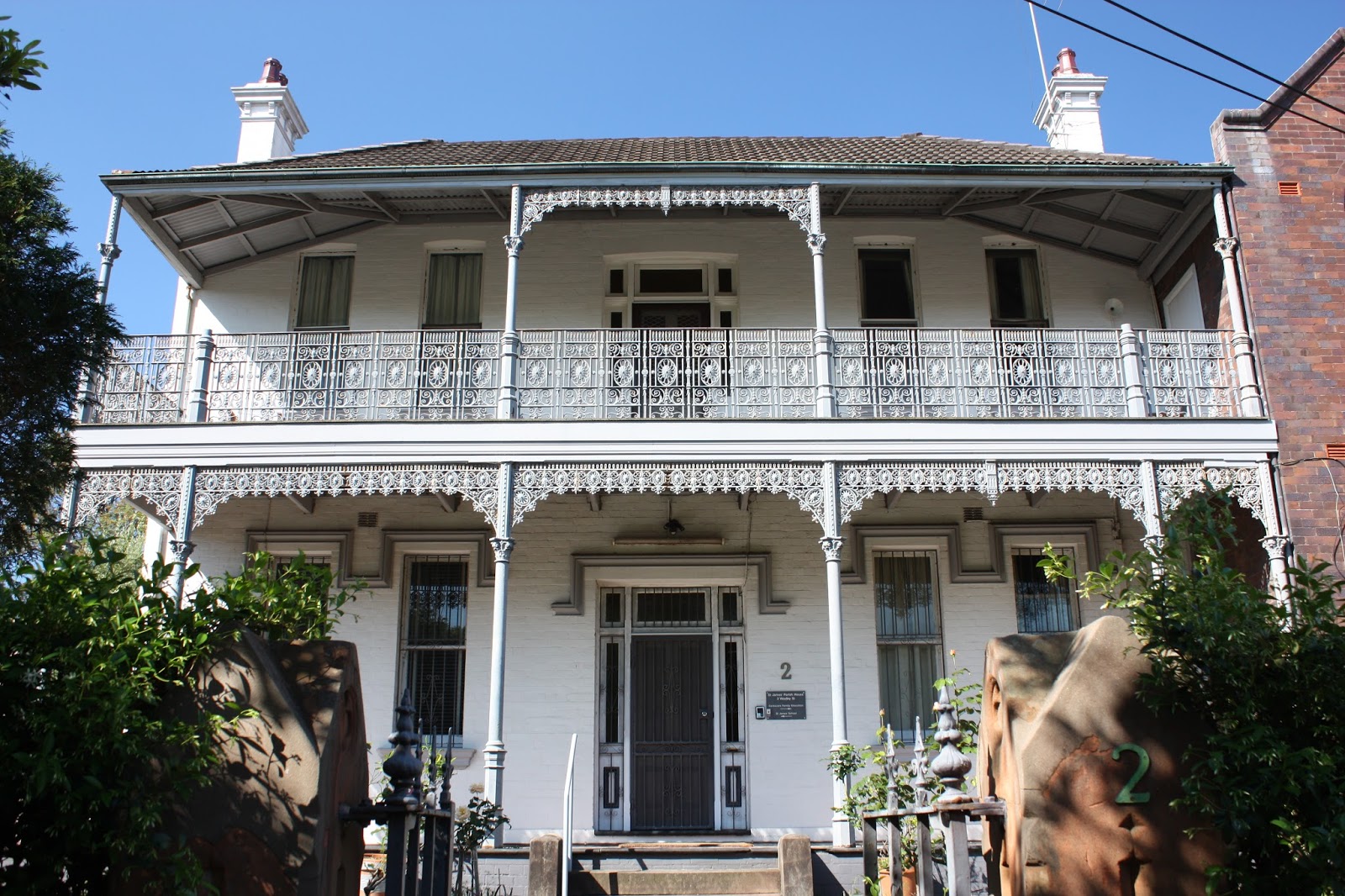 Sydney - City and Suburbs: Glebe, St James Parish House