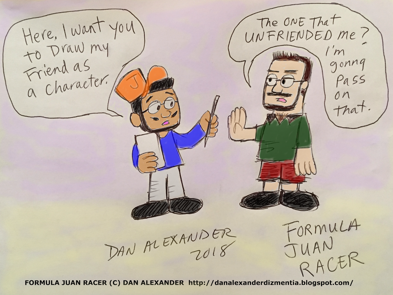 Dan Alexander Dizmentia: Formula Juan Racer