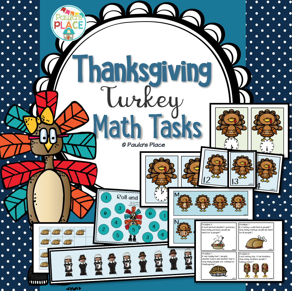 Paula's Place Teaching Resources: Let's talk turkey...and a freebie