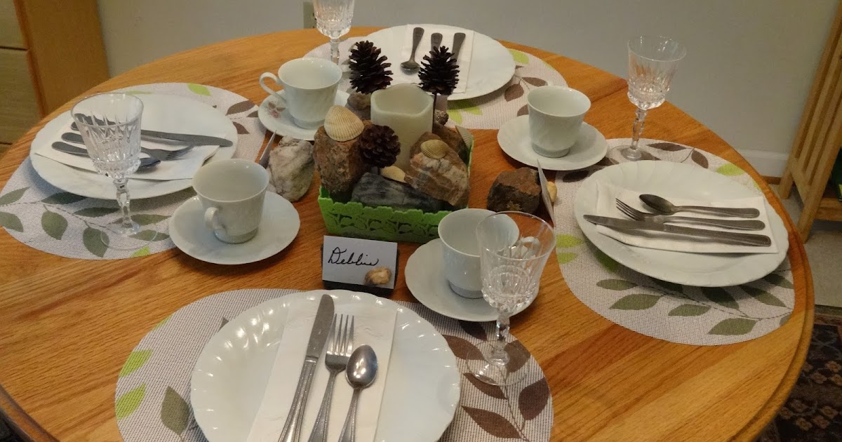 Debbie Styles Life: Summer Tablescape Using Natural Elements and Blog Tour