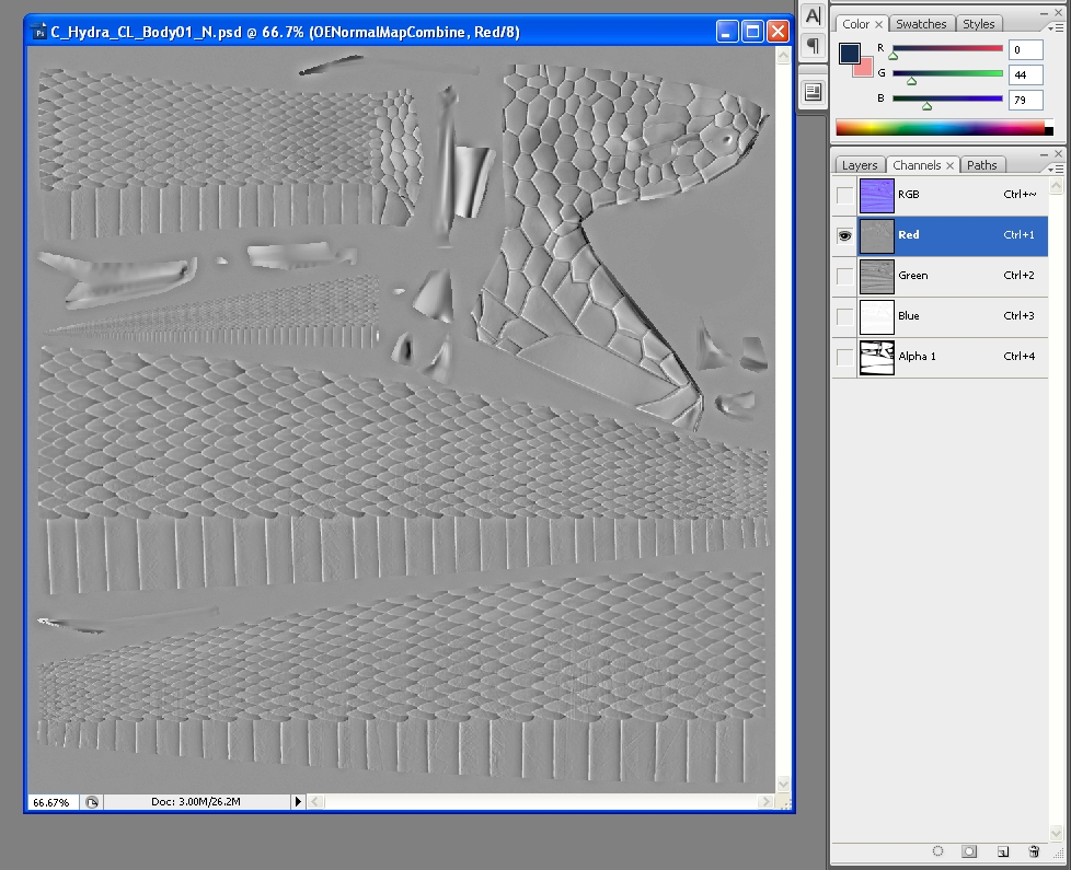 Easy Diffuse Mapping from Normal or Height Maps